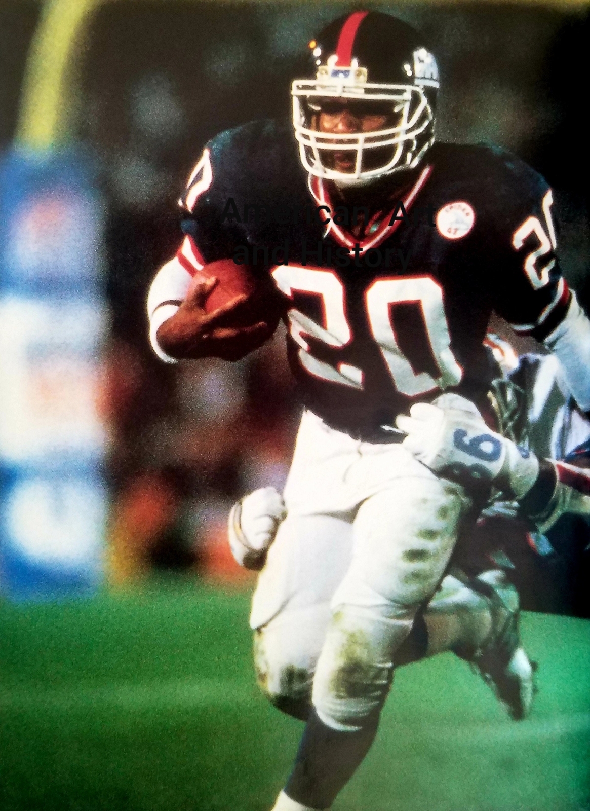 Joe Morris, Running Back 1986 NY Giants Photo Print Poster 1987 Super ...