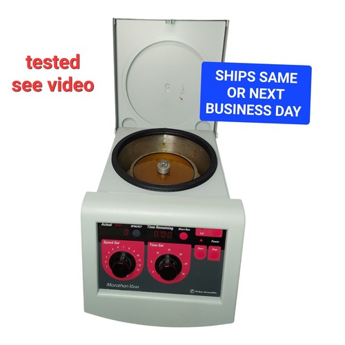 Tested Fisher Scientific Marathon 16KM Tabletop Lab Test Tube ...