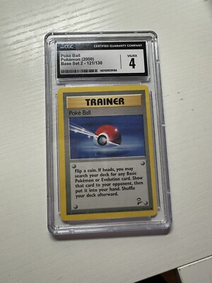 Pokeball Base Set 2 121/130 CGC 4 | eBay
