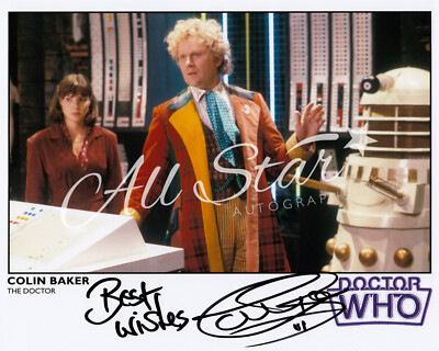 DOCTOR WHO - Colin Baker Signed Photograph 01 (SCHT) | eBay UK