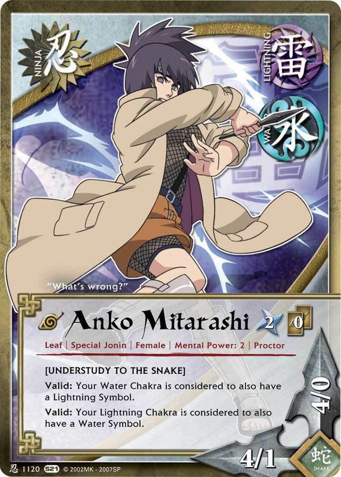 Anko Mitarashi - N-1120 - Common - 1st Edition - Foil Shattered Truth NM/LP - Na | eBay