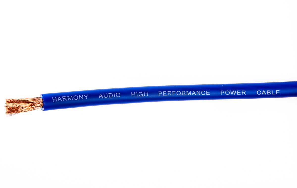 Amp Wire Kit Harmony Audio HA-AK4 4-Gauge Amp Kit - 1800W Complete ...