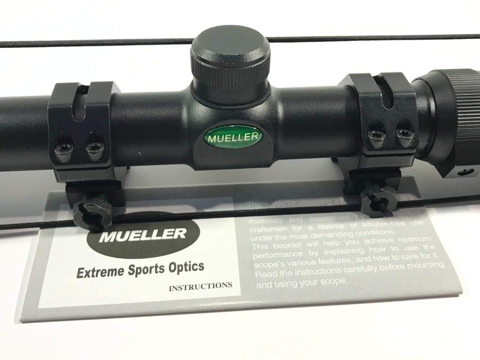 Mueller 4.5-14X40mm AO APV Flex Duplex Reticle Rifle Scope + Box & Caps ...
