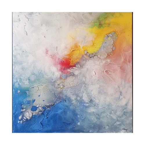 1 Piece Abstract Canvas Art Wall Decor for Living Room Hand painted Oil ...