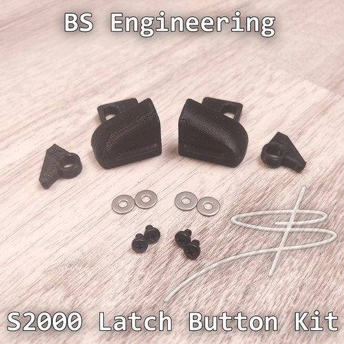 2000-2009 Honda S2000 Roof Latch Button Complete Kit (Fits:AP1,AP2 ...