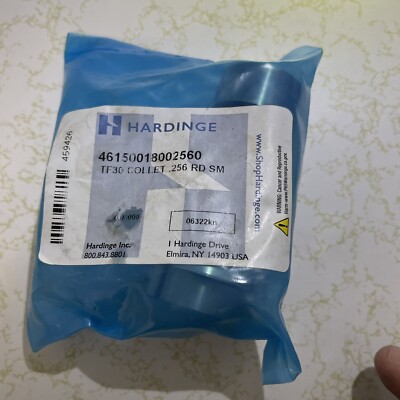 HARDINGE .256 COLLET TF30 TF-30 SWISS TURN SCREW MACHINES | eBay