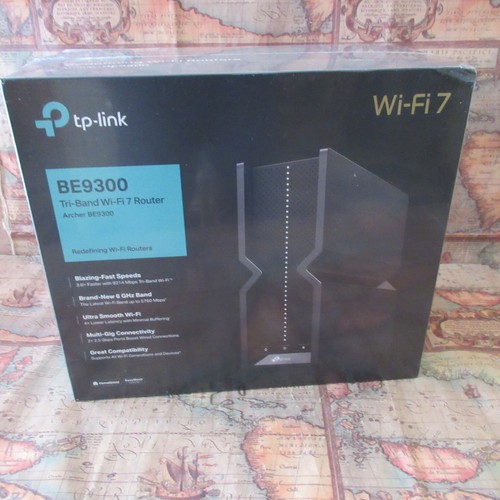 ~NEW SEALED~ TP-Link Archer BE9300 Router Tri-Band WiFi 7 Wireless ...