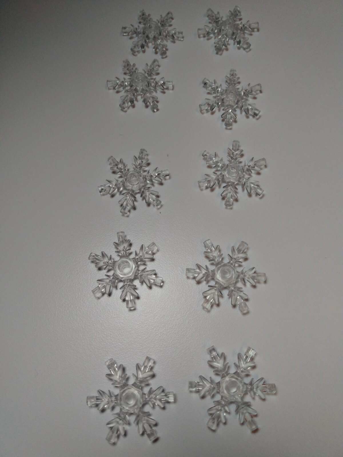 New Compatible with Lego Snowflake Clear Crystal #42409 — 10 Pieces | eBay