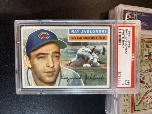 1956 Topps #86 Ray Jablonski - PSA 7 WB | eBay