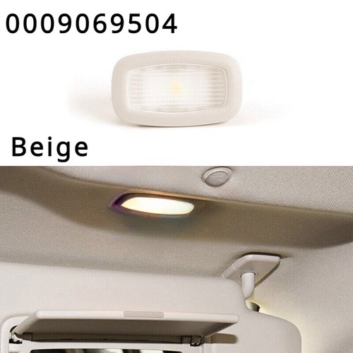 1x Beige Make-Up Mirror Lamp Interior Light For Mercedes W205 W213 W253 ...