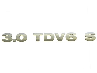 Genuine New LAND ROVER 3.0 TDV6 S REAR BADGE Emblem Discovery 4 LR4 ...