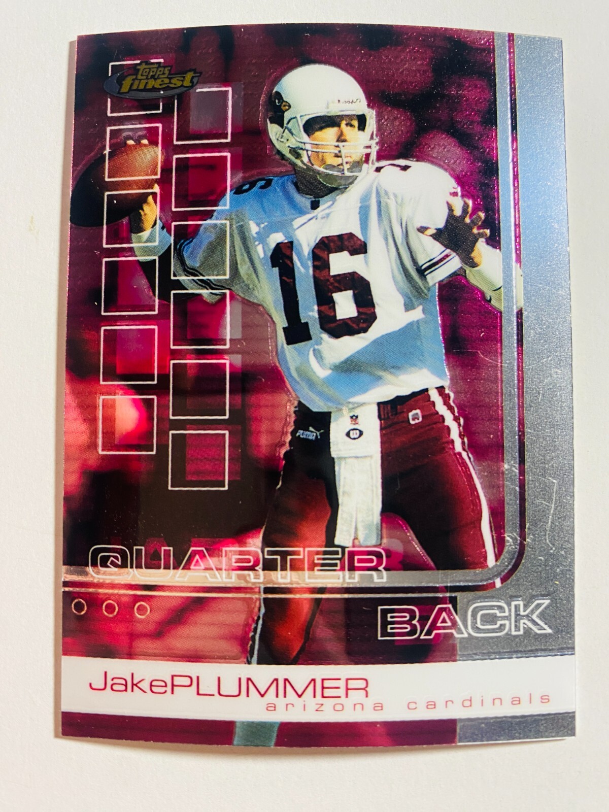 2002 TOPPS FINEST #10 JAKE PLUMMER NM/MT NFL FOOTBALL CARD | eBay