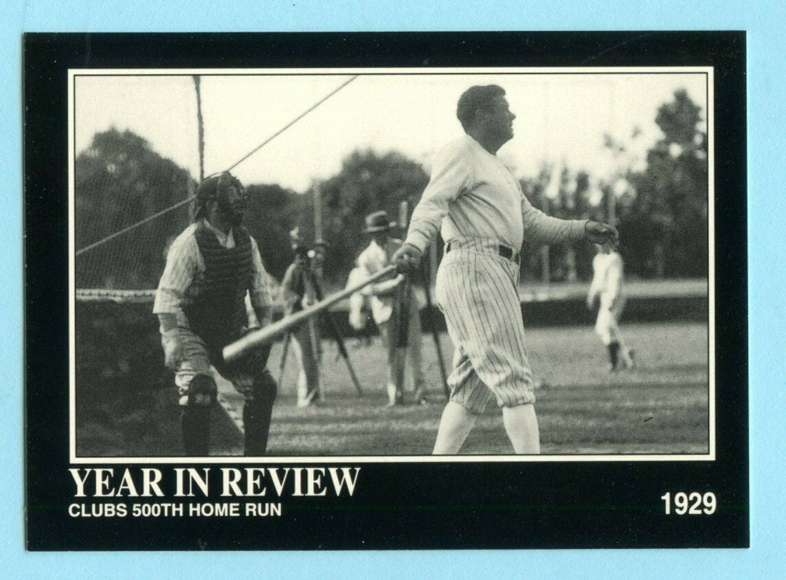 1992 The Babe Ruth Collection # 21 Year in Review | eBay