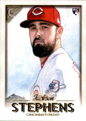 2018 Topps Gallery #22 Jackson Stephens RC Rookie Cincinnati Reds ...
