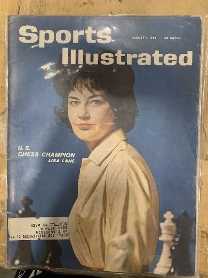 August 7, 1961 U.S. Chess Champion Lisa Lane Sports Illustrated | eBay
