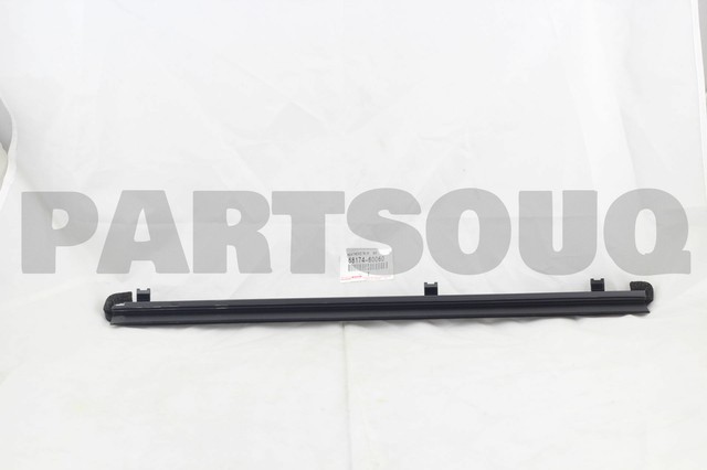 6817460060 Genuine Toyota Weatherstrip Rear Door Glass Inner LH 68174 ...