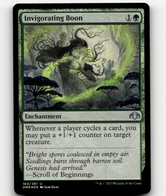 MTG Invigorating Boon FOIL Dominaria Remastered Uncommon | eBay