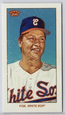 2022 TOPPS 206 WAVE 3 CARLTON FISK - CHICAGO WHITE SOX | eBay