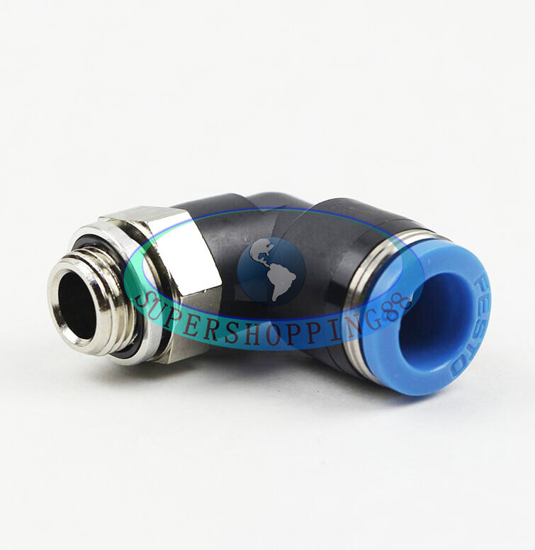 New 10PCS FESTO QSL-1/4-10 153051 Push-In L-Fitting | eBay