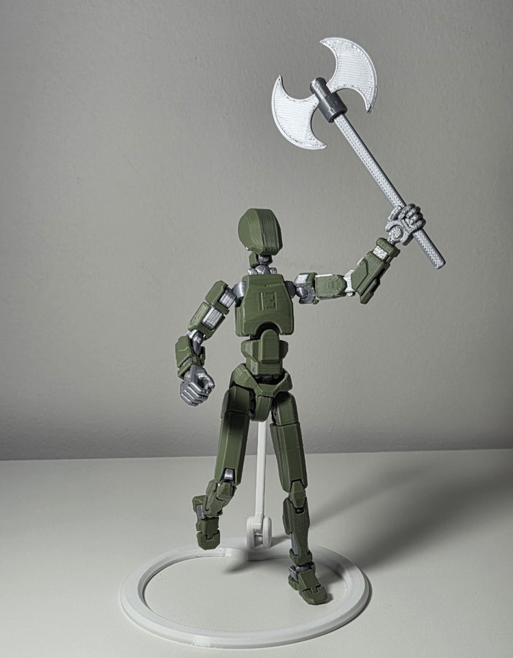 Dummy 13 /T13 /Lucky 13 3D Printed Poseable Articulated Collectible Toy ...