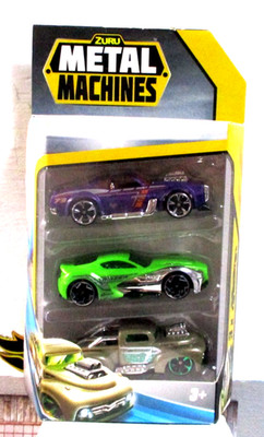 2019 Zuru Metal Machines 3-Pack Buffalo, Poison Ivy & Toxic Diecast ...