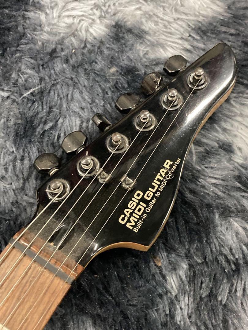 Electric Guitar Casio MG-510 Midi Black Made in Japan S/N Electric Guitar Casio MG-510 Midi Black Made in Japan S/N