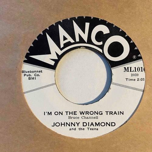 Rockabilly 45 JOHNNY DIAMOND & THE TEENS Cry Baby Cry/I'm On The Wrong ...
