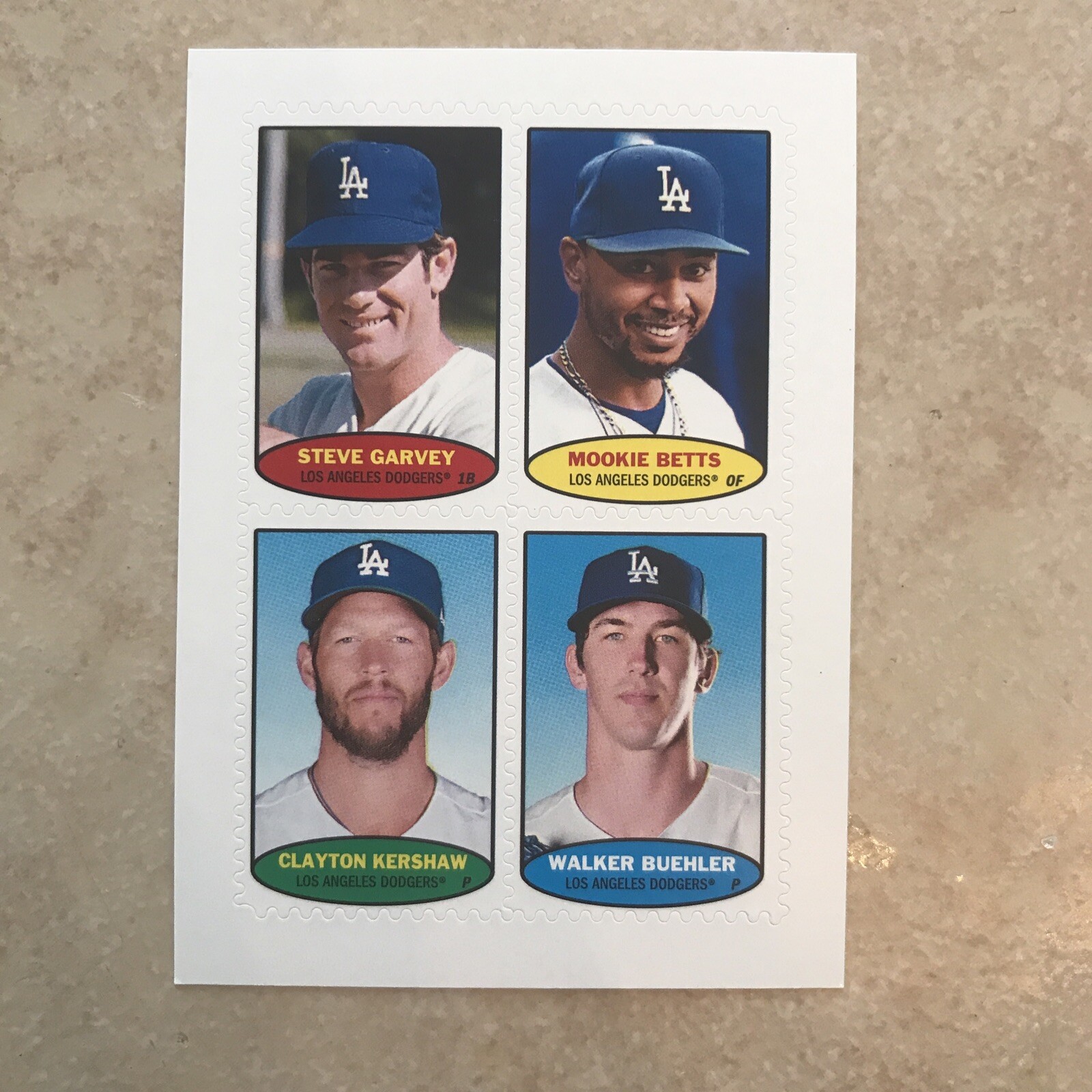 2023 Topps Heritage - 1974 Topps Baseball Stamps #74BS-41-44 Walker ...