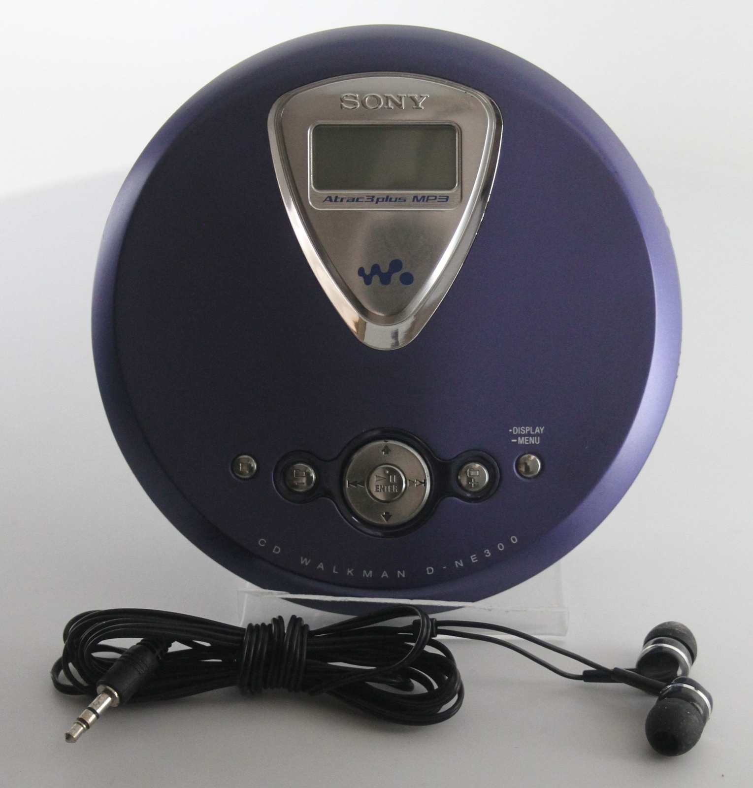 Sony ATRAC Walkman - Portable CD Player - Blue (D-NE300/LM) | eBay