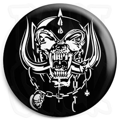 Motorhead - Snaggletooth Logo - 25mm Button Badge with Fridge Magnet ...