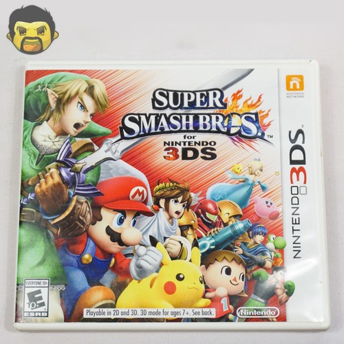 Super Smash Bros 3DS Game CIB (Nintendo 3DS, 2014) Tested & Working ...
