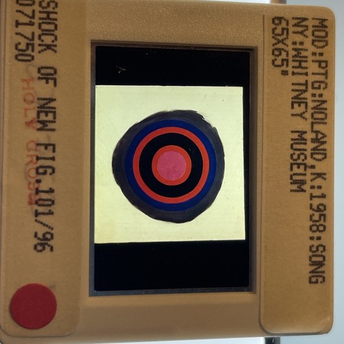 Kenneth Noland "Song” 35mm Color Field Hard Edge Modern Art Slide | eBay