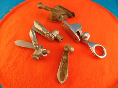 Assorted Antique Car Wind Wing Brackets Lot Application Unknown | eBay