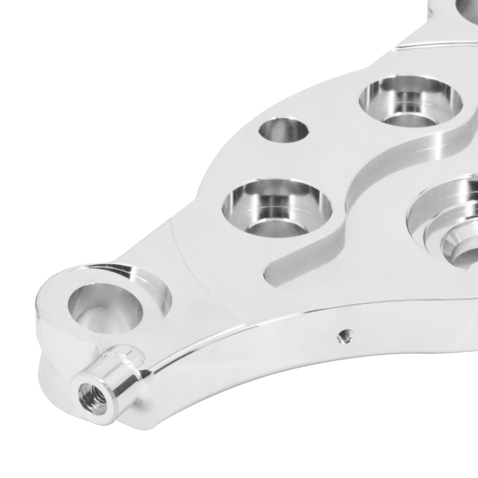 21" 23" Wheel 11 Degree Raked Triple Trees Kits Fit For Harley Touring ...