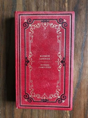 Oeuvres completes Terre natale 1 | MAURICE GENEVOIX | Bon état | eBay