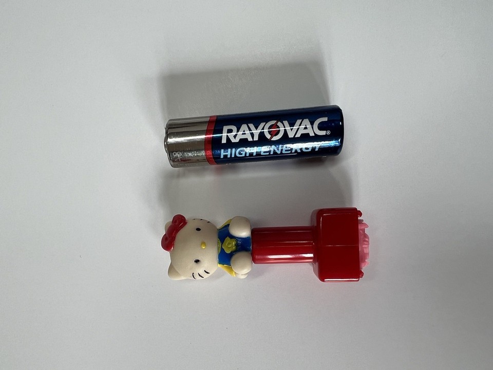 HELLO KITTY Stamp Rolling Pattern Ink Stamp Liner 1998 VTG Sanrio ...