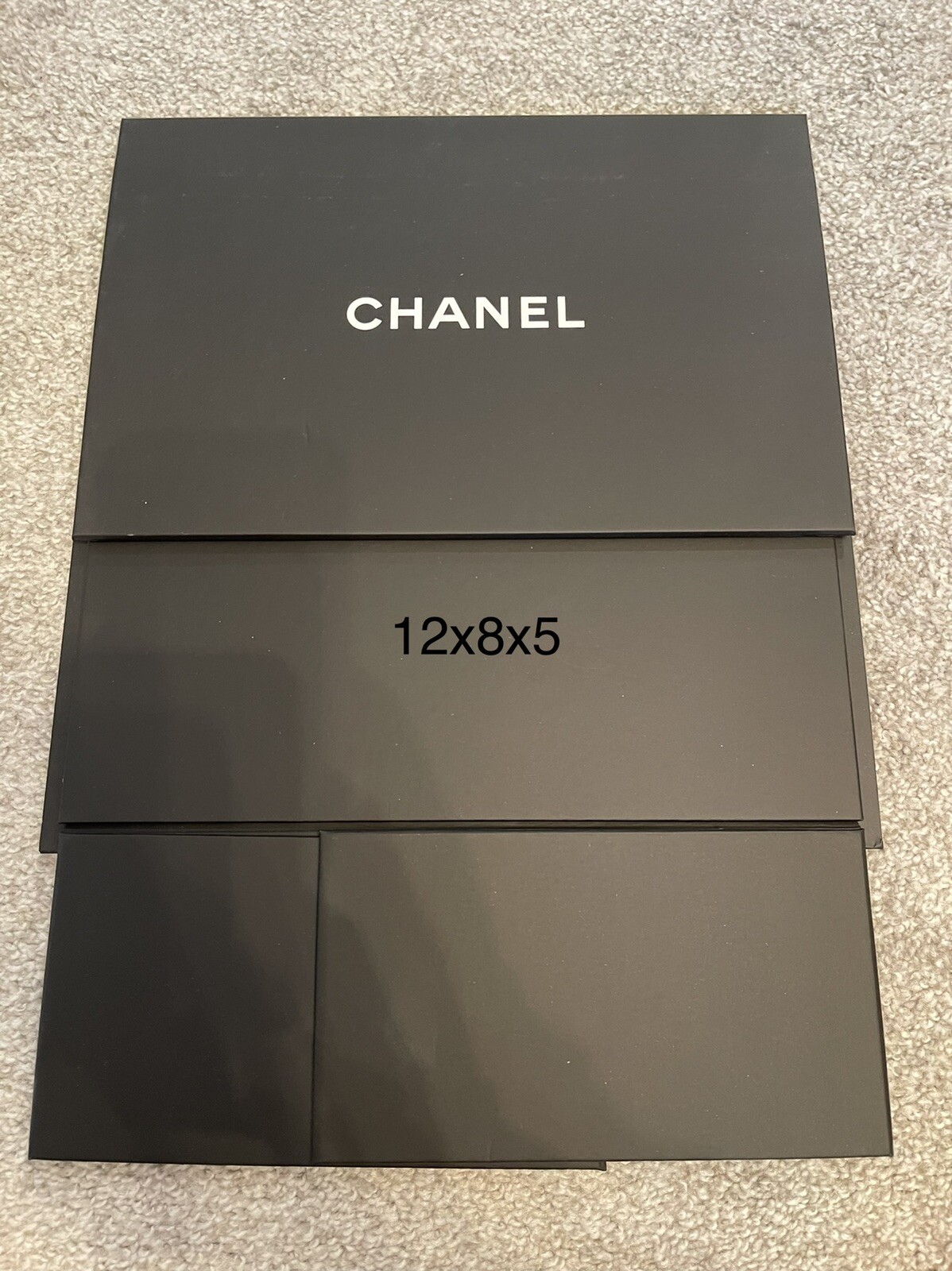 Authentic New Chanel Magnetic Gift Box 12x8x5 / Unfold Still Brand New ...