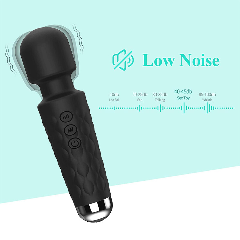 Handheld 20 Speed Wand Vibrating Massage Magic Full Body Therapy Motor Massager~ | eBay