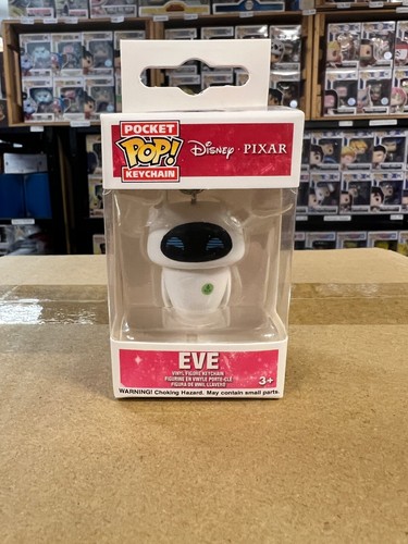 Pocket Pop Keychain Disney Pixar WALL-E Eve Funko EXPERT PACKAGING ...