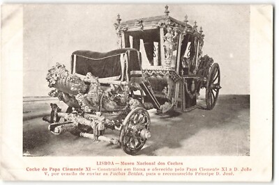 Postcard LISBOA - Museu Nacional dos Cochea A VTG AUC1. | eBay