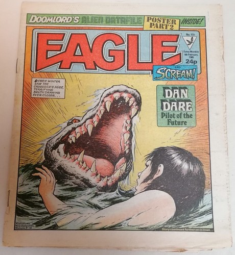 COMIC - Vintage British Weekly Comic Eagle 9th Feb 1985 IPC Magazine ...