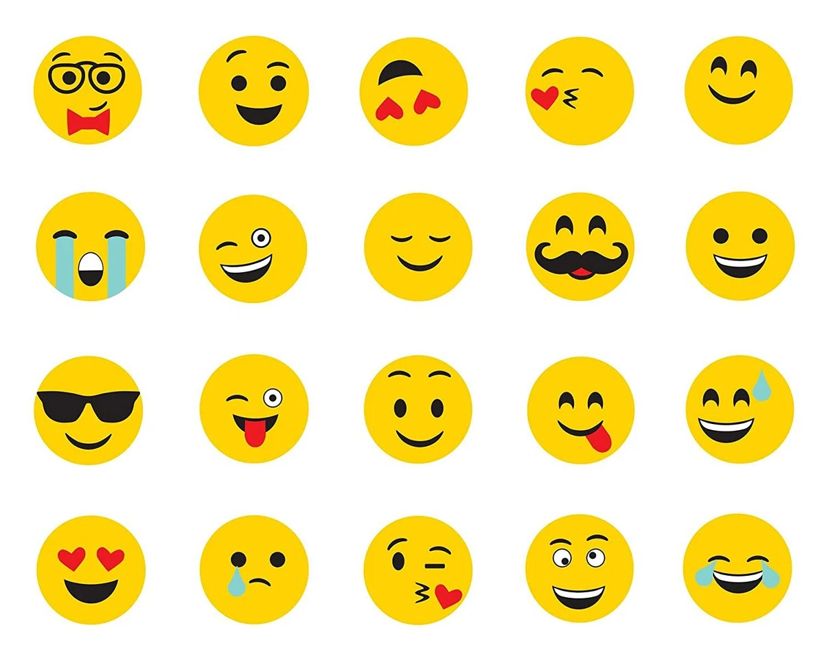 Emoji Icons On Stick