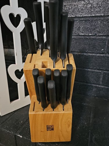 Miracle Blade World Class & Knife Block Knives Rock 'N Chef & Steak ...