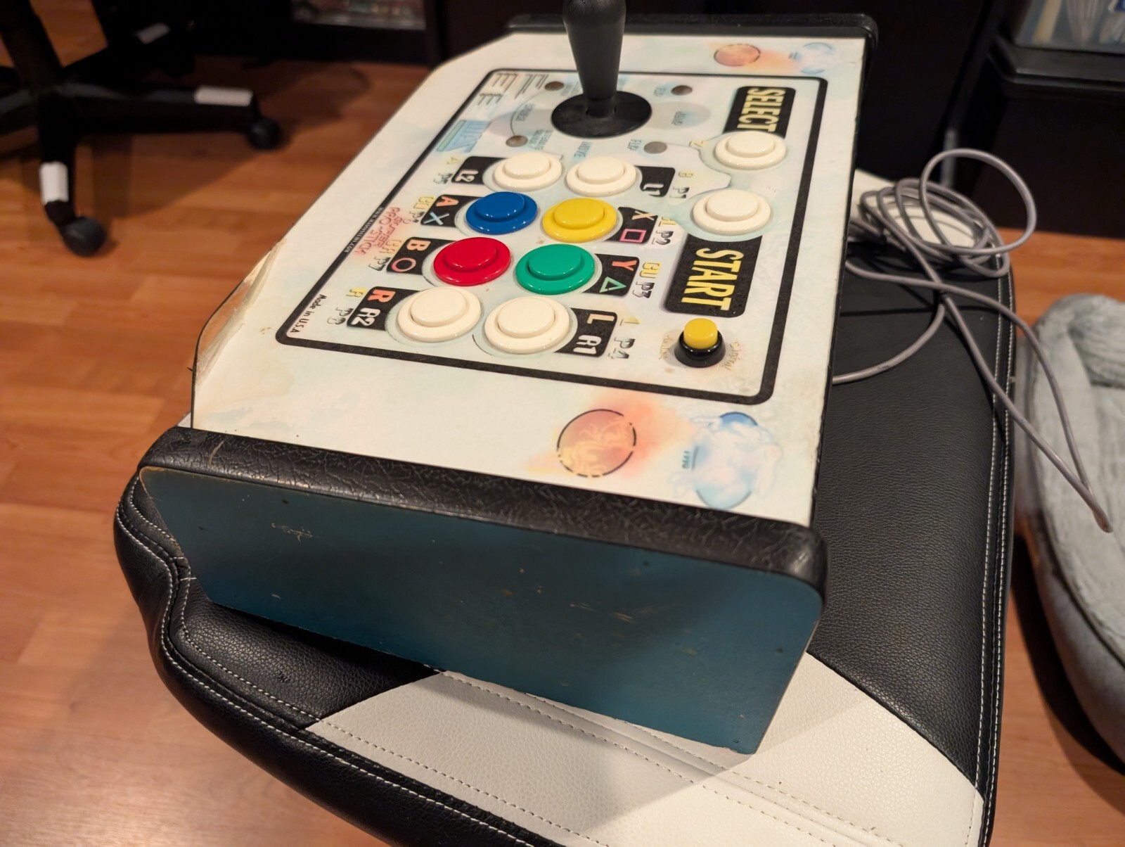 MAS Arcade Fight Stick Joystick Happ Competition Dreamcast | eBay