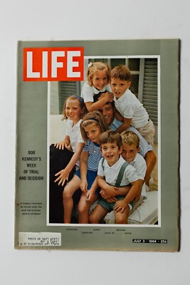 Life Magazine July 3, 1964 Bob Kennedy's Week of Trial and Decision | eBay