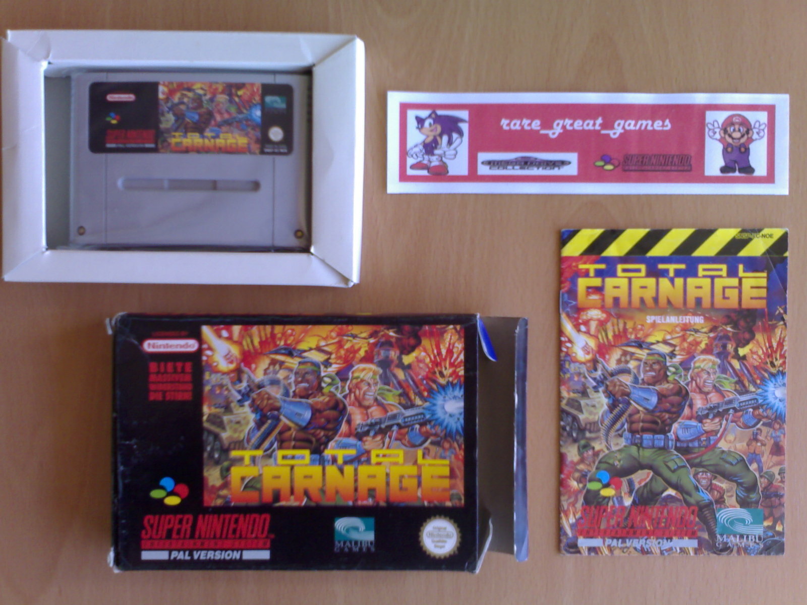 Total Carnage SNES - Juegos Retro Database