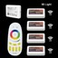 Mi Light 2.4G Wireless RF Remote 4zone WiFi RGBW WW/CW RGB LED Strip ...