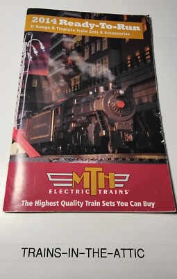 MTH 2014 READY TO RUN TINPLATE & ACCESSORY BOOK. USED 93 PAGE PAPERBACK ...