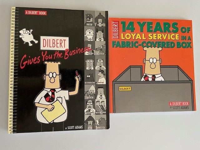 Dilbert Scott Adams Newsweek Magazine 1996 In Cartoons Scott Adams