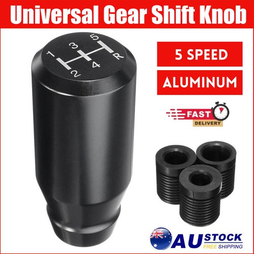 AU Universal Aluminum Gear Knob Shifter Manual Car 5 Speed Stick Shift ...